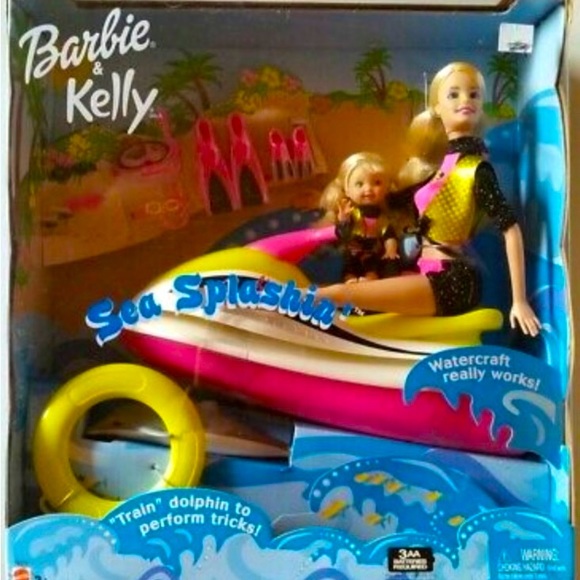 Mattel | Toys | Barbie Sea Splashing Vintage Doll | Poshmark